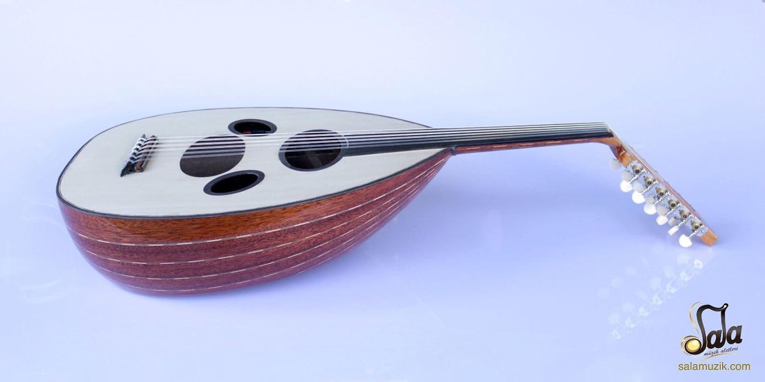 Amazon.com: Syrian Professional Electric Oud Ud String Instrument ASOK ...