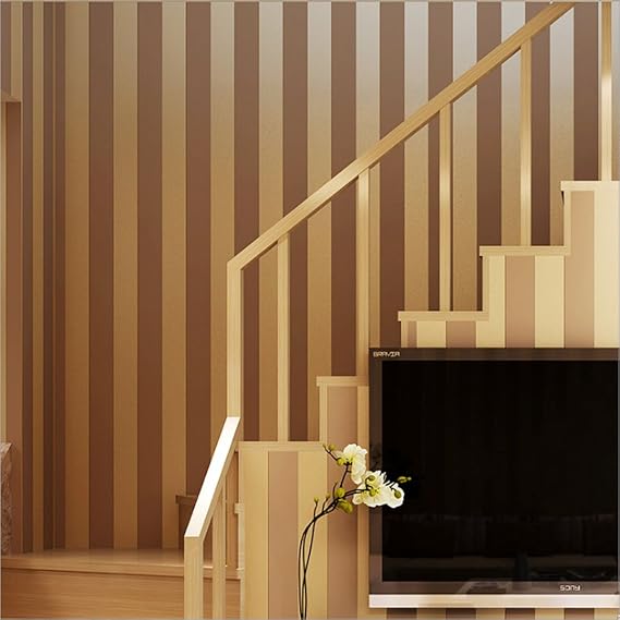 QIHANG European Modern Minimalist Country Luxury Stripe Wallpaper Roll ...