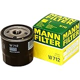 Amazon | MANN オイルフィルター (ミニ/ローバー) W 712 【型式 E-XN12A 初年 92/02-96/10】 | 車用オイルフィルター | 車＆バイク