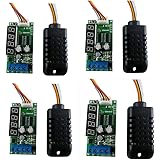 LED Temperature Humidity Sensor, Digit Display RS485 Modbus RTU Humidity Temperature Sensor ...