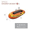 INTEX 58330EP Explorer 200 Inflatable Boat: Dual Air Chambers – Welded ...
