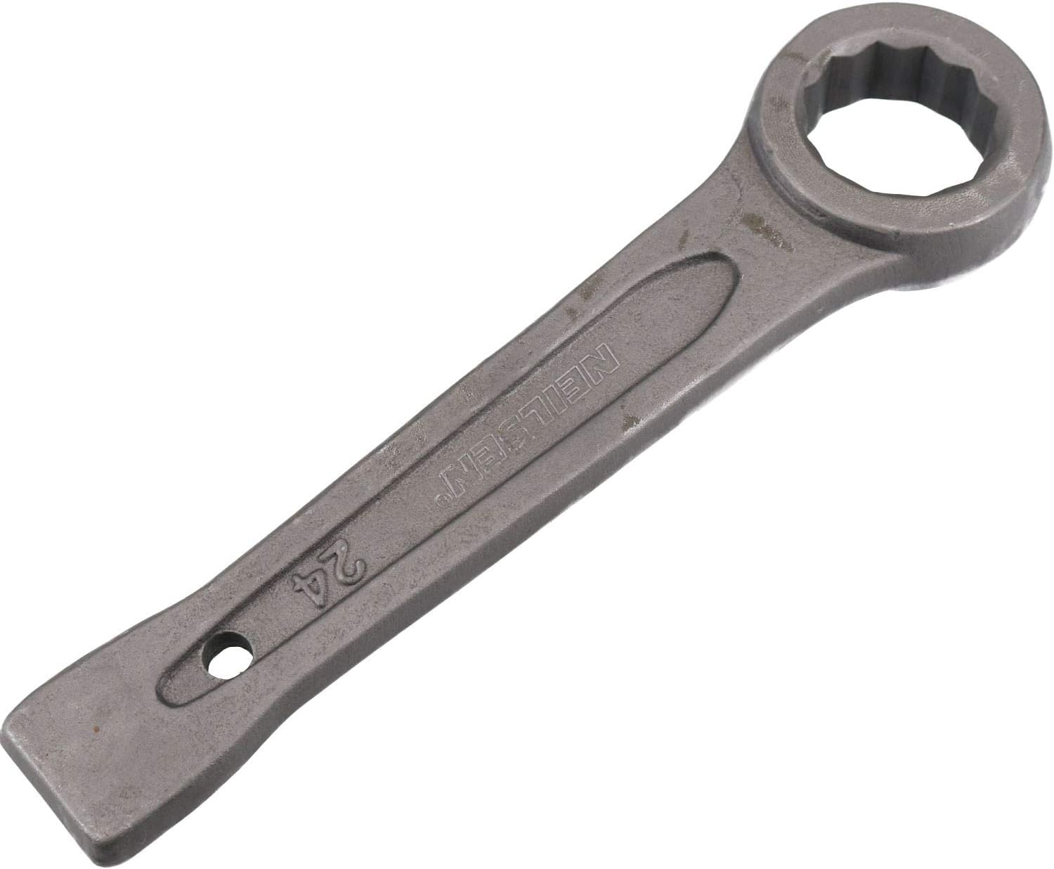 24mm Slogging Box End Striking Ring Wrench Spanner Bi-Hex 12 Sided ...