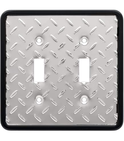 Diamond Plate Light Switches