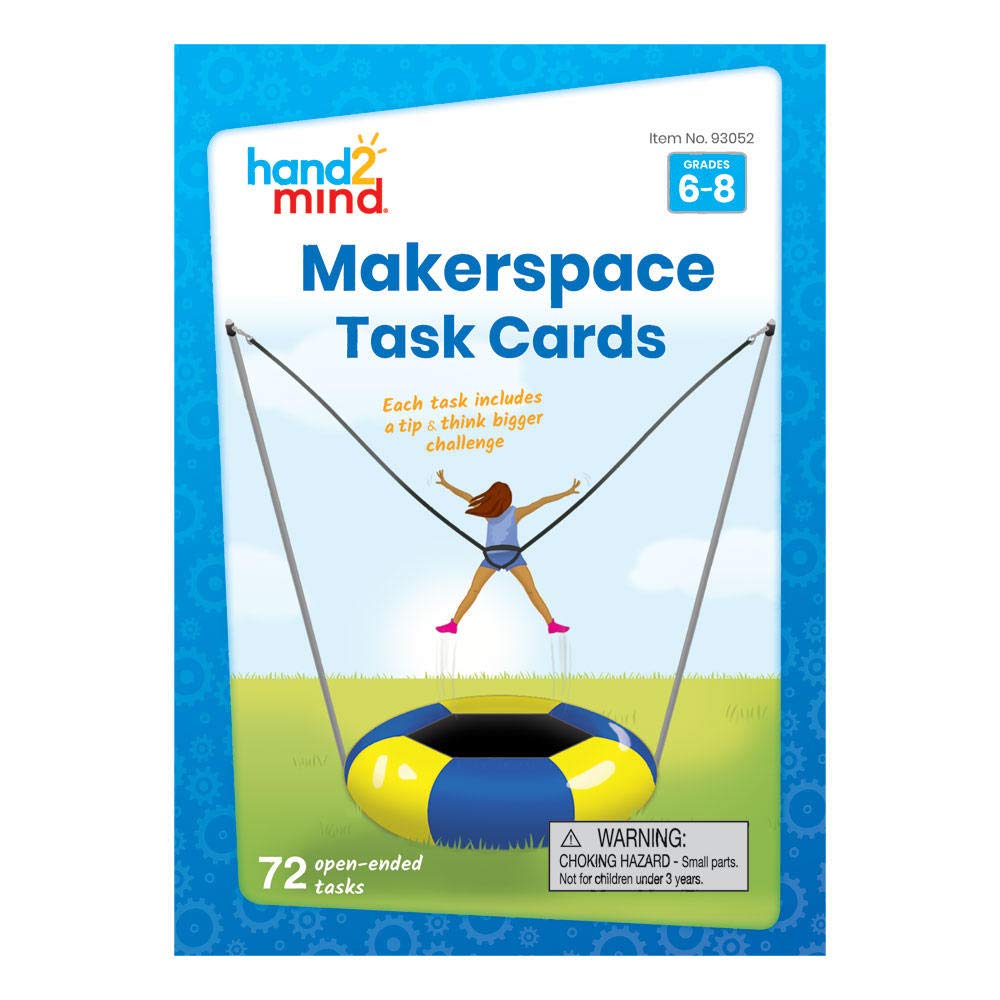 Mua hand2mind Makerspace Task Cards, Grades 6-8, STEM Challenge Cards ...