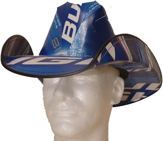 Amazon.com: beer box Hat Made From Recycled Bud Light Beer Boxes: Clothing