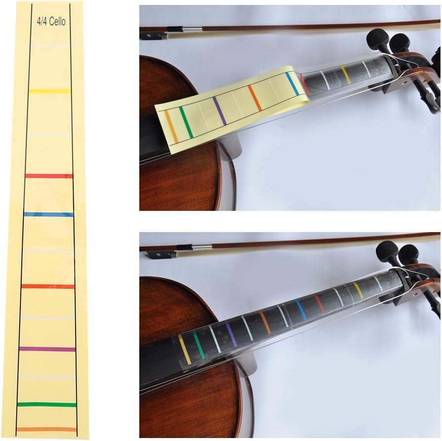 Yosoo Health Gear Cello Finger Marker, Finger Position Markers, Fret ...