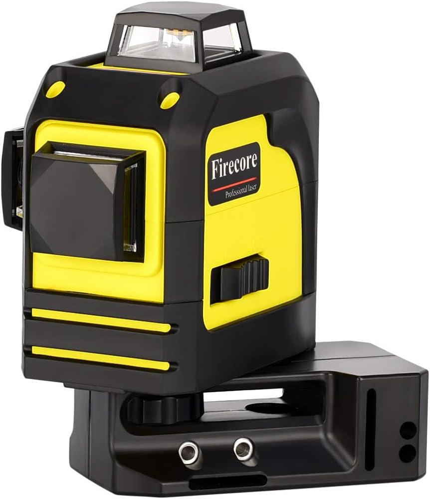 Firecore F93TR Professional 3D Red Laser Level Self-Leveling 360 ...