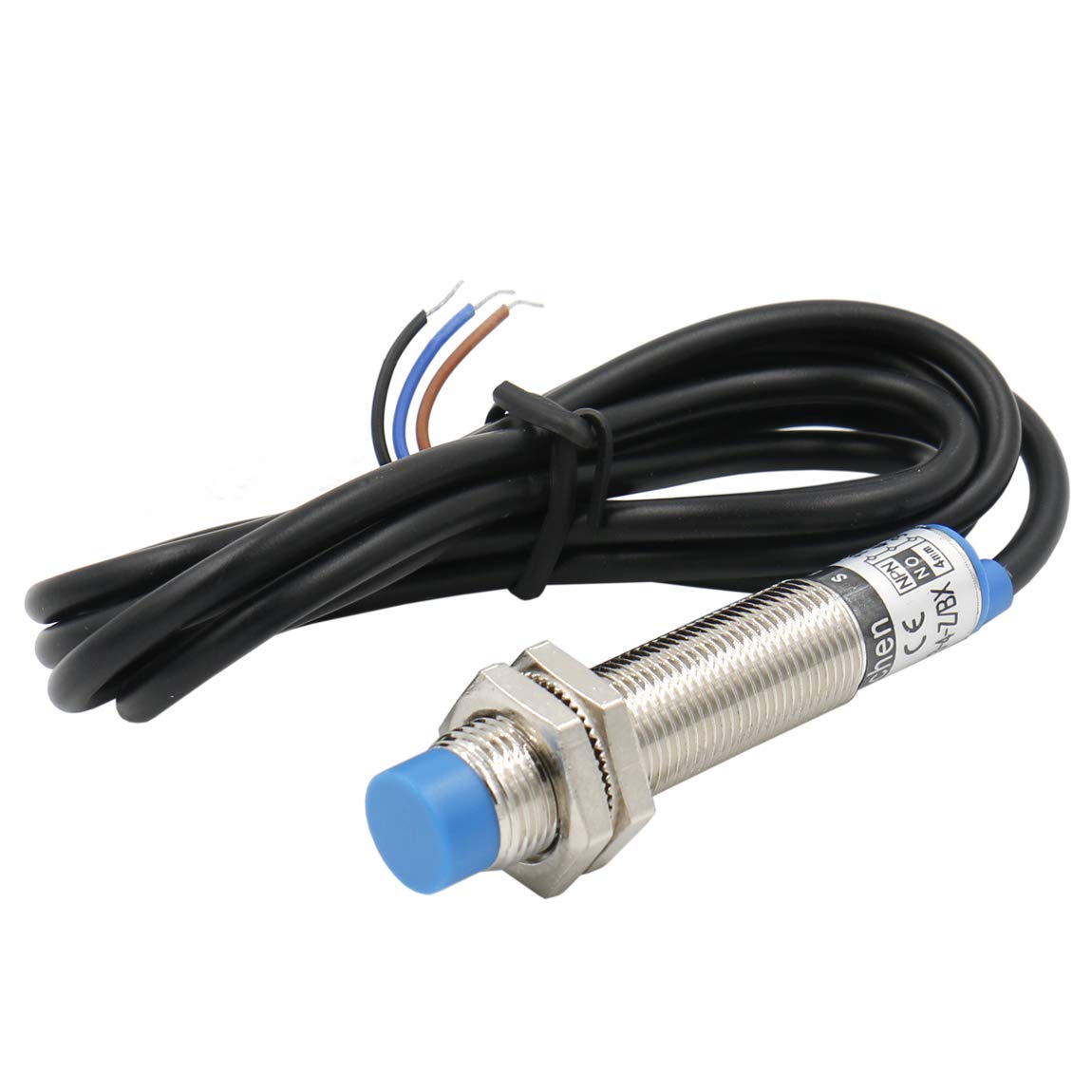 Heschen M12 Inductive Proximity Sensor Switch Non-shield Type LJ12A3-4-Z/BX Detector 4mm 10-30 ...