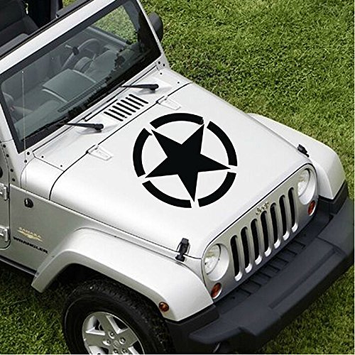 ARWY Vinyl Car Sticker, 0.11 x 4.52 x 4.52 Inches, Black - Car And Bike ...