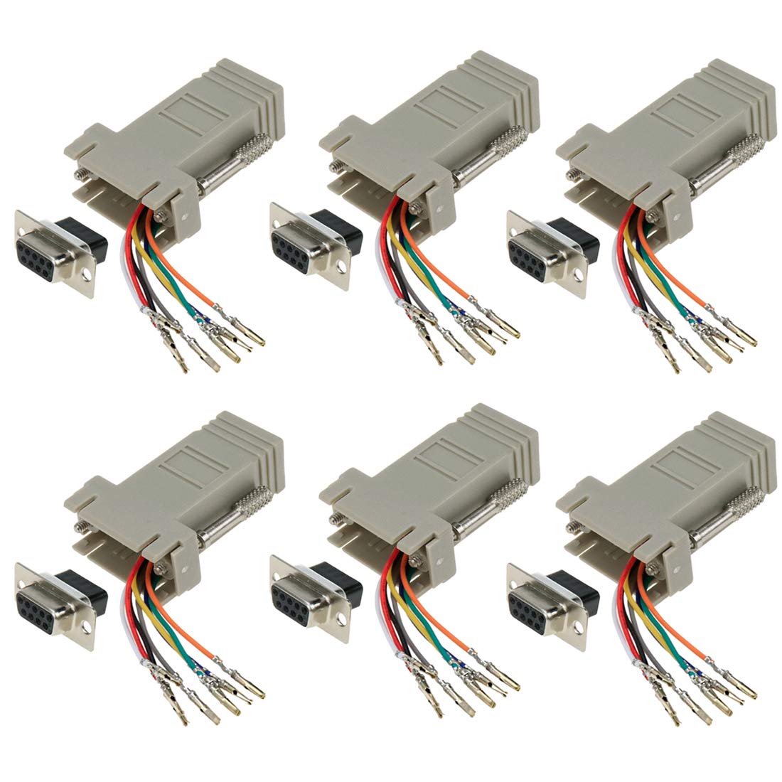 Mua DB9 Ethernet Adapter, DB9 to RJ45 Modular Adapter, F/F trên Amazon ...