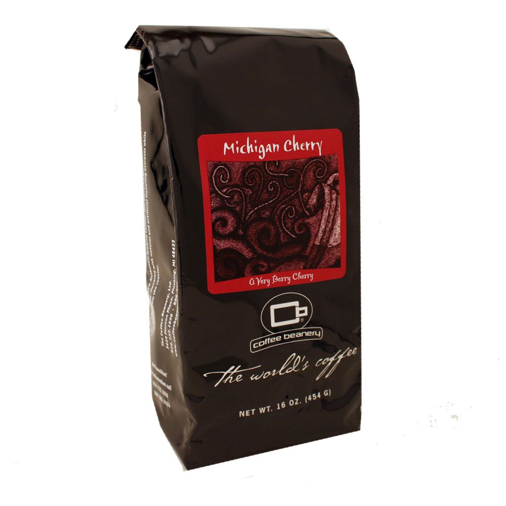 Amazon.com : Michigan Cherry Coffee, Gourmet Ground Coffee : Grocery ...