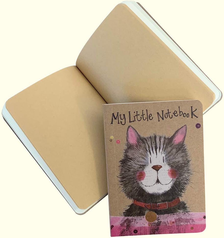 ALEX CLARK My Little Notebook Cat Small Kraft Notebook - BigaMart