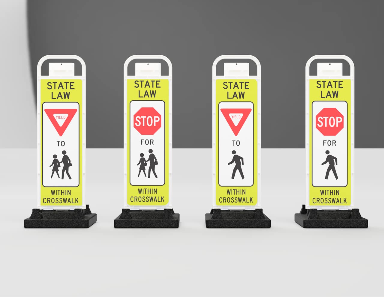 Mua STOP FOR PEDESTRIANS, MUTCD COMPLIANT. Crossing Sign for School ...