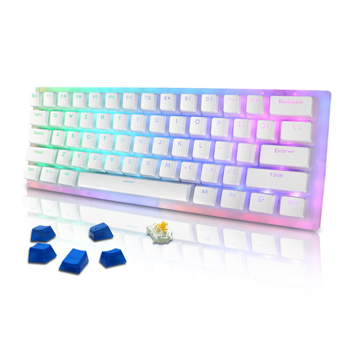 Mua XVX Womier 60% Percent Keyboard, Wired Mechanical Gaming Keyboard ...