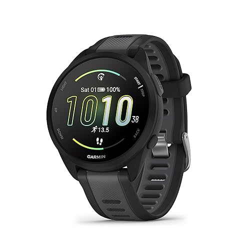Garmin Forerunner 165, Running Smartwatch, Colorful AMOLED Display ...