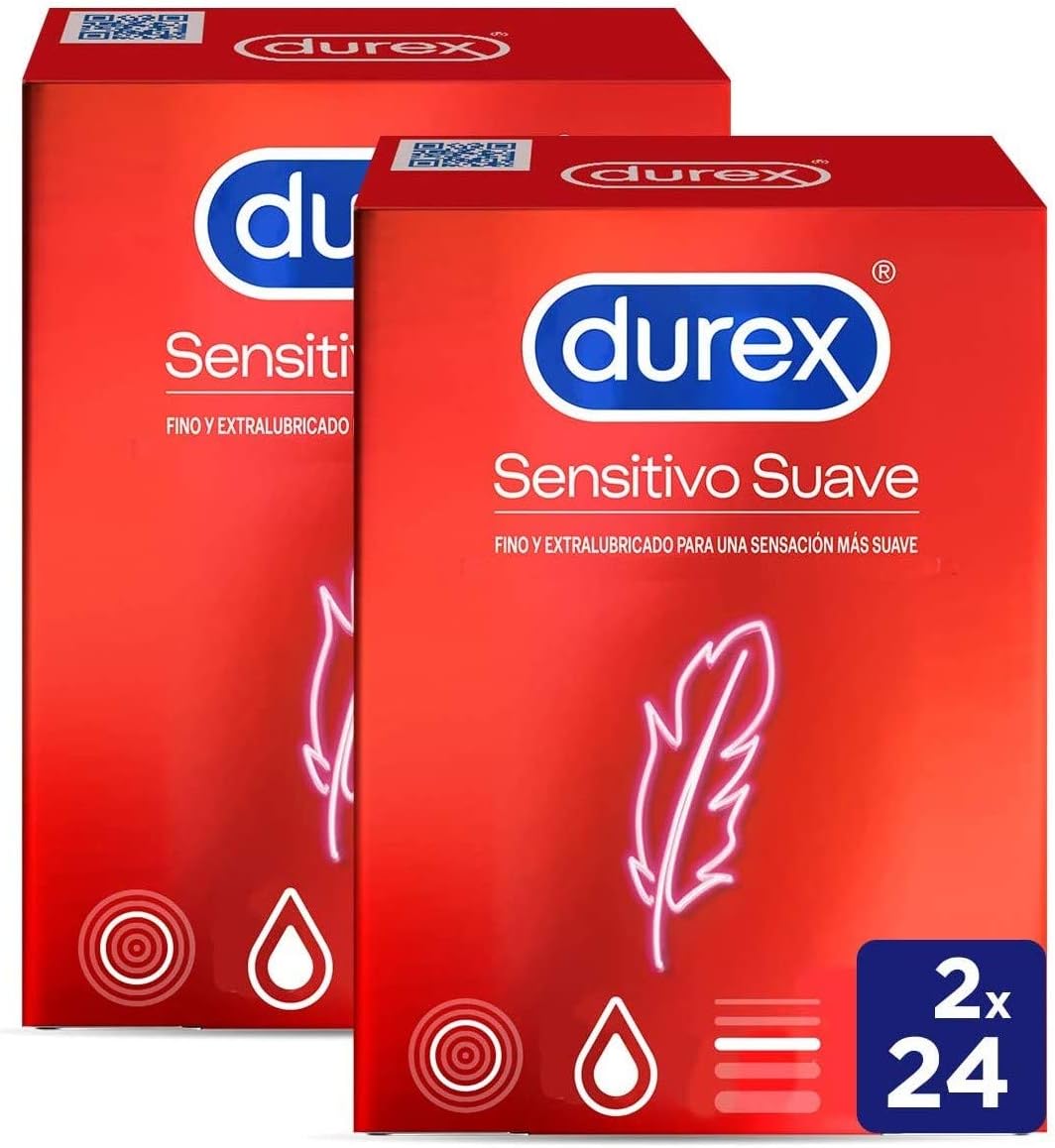 Durex Preservativos Ultrafinos Sensitivo Suave - 48 condones: Amazon.es ...