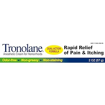 Amazon.com: Tronolane Hemorrhoid Cream - 1 Oz.: Health & Personal Care