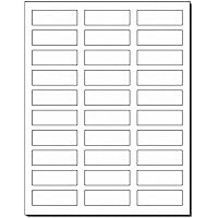 Amazon.com : Multipurpose Address Stickers, 30 Labels per Sheet, 3/4" x ...
