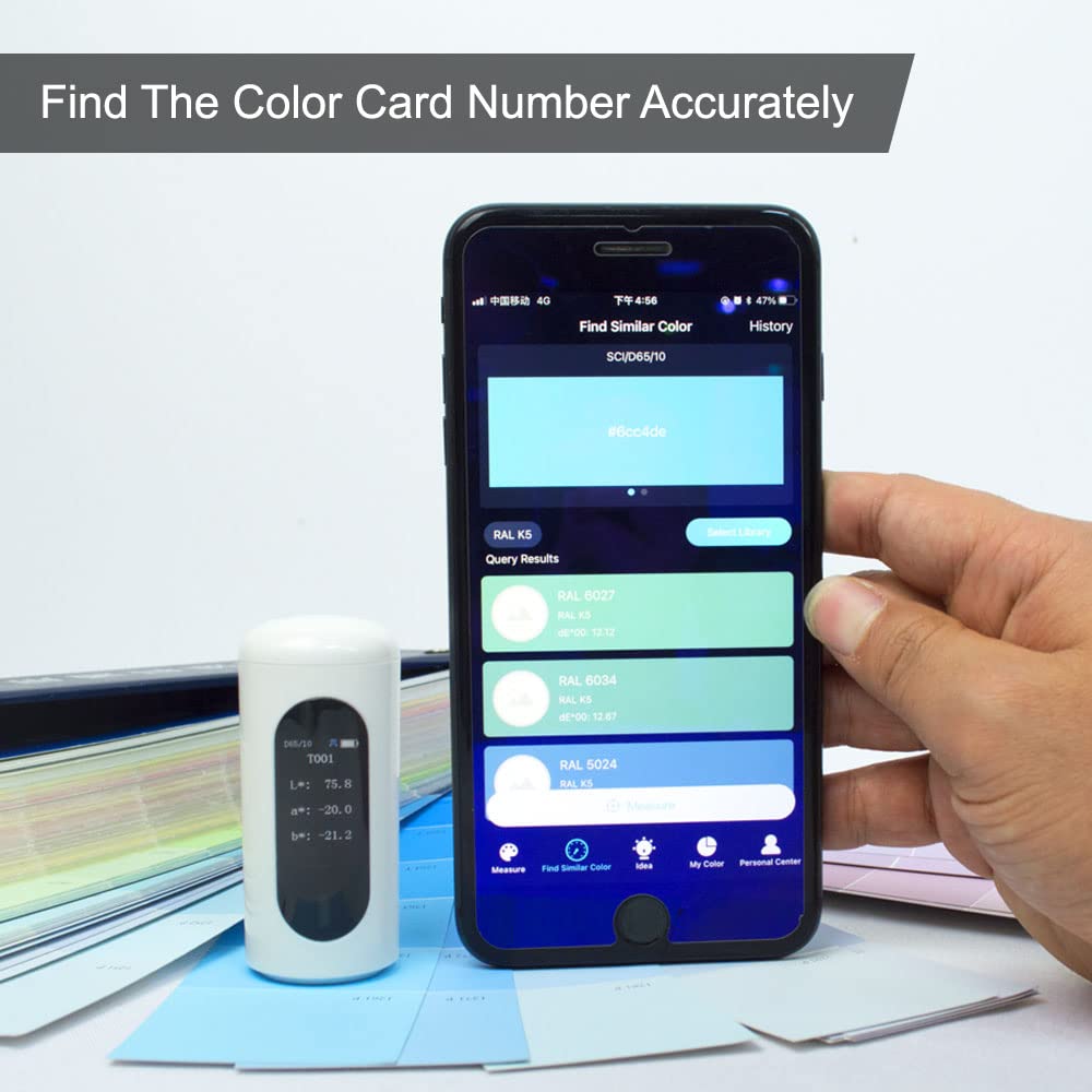 Mua Color Sensor Colorimeter, Supporting Stand-alone and APP, Measuring ...