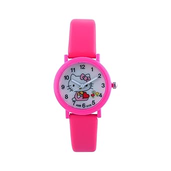 Hi Hello Kitty Pink Fashion Watch - for Girls & Childrens: Hello Kitty ...