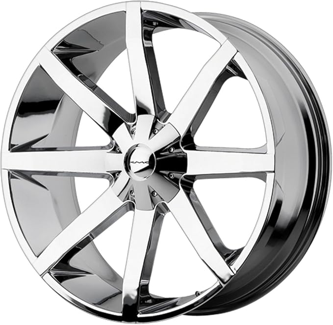 Amazon.com: KMC Wheels KM651 Slide Triple Chrome Plated Wheel (20x8.5 ...