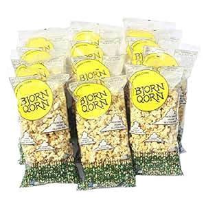 Amazon.com: BjornQorn Classic 12 Pack 3oz (Sun-Popped Corn)
