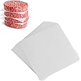 Amazon.com: Yenmoz 500 PCS Hamburger Patty Paper White Square Parchment ...