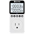 KETOTEK KTTS02 Digital Timer Outlet Plug in Timer Switch Socket Indoor Infinite Repeat Cycle ...