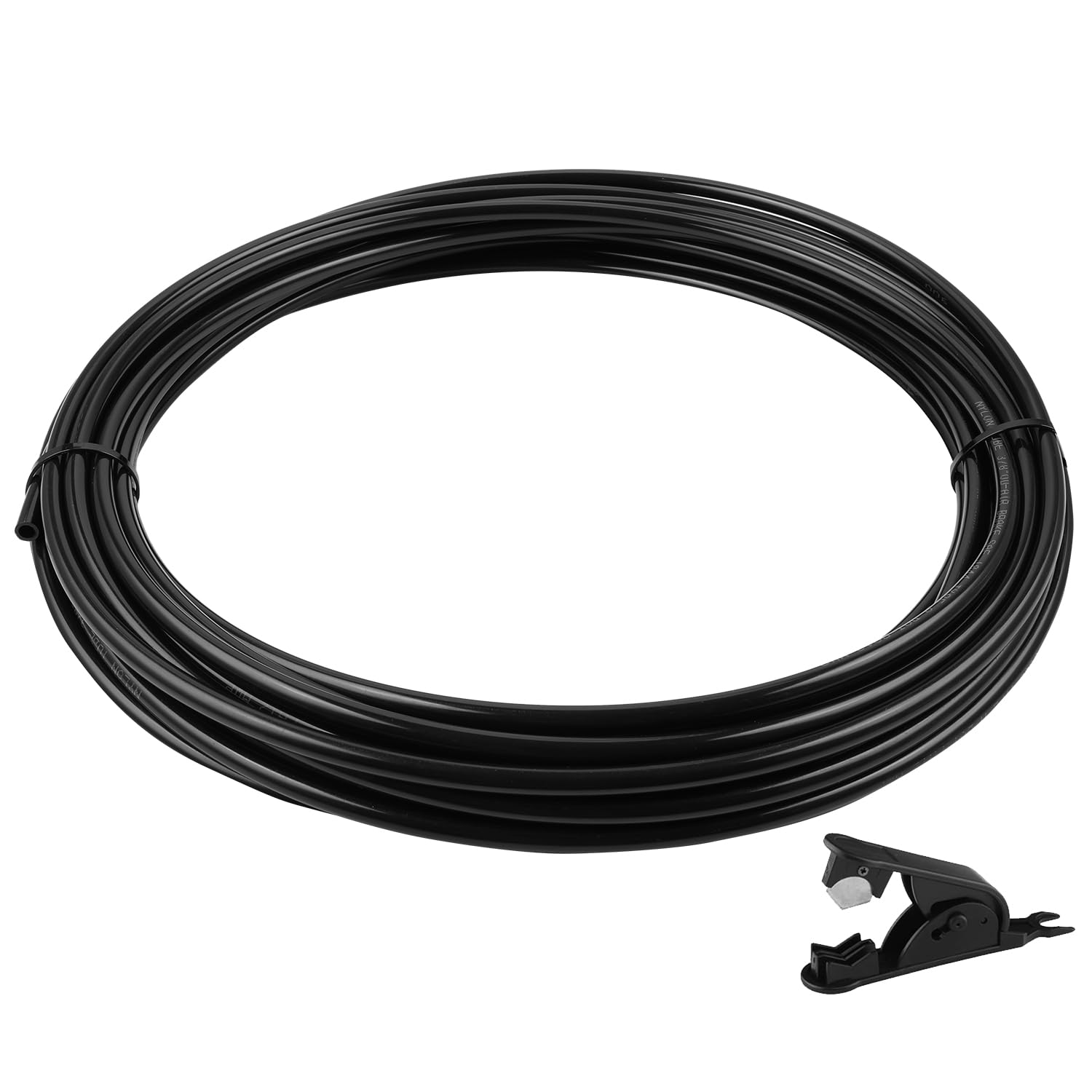 HOTROSE 60FT 3/8" DOT Approved Nylon Air Hose with Cutter for Air ...