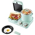 Amazon.com: 3 in 1 Breakfast Station, Breakfast Sandwich Maker with ...