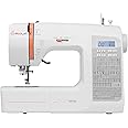 Amazon.com: POOLIN Computerized Self Threading Sewing Machine - 293 Stitches Applications, Comes ...
