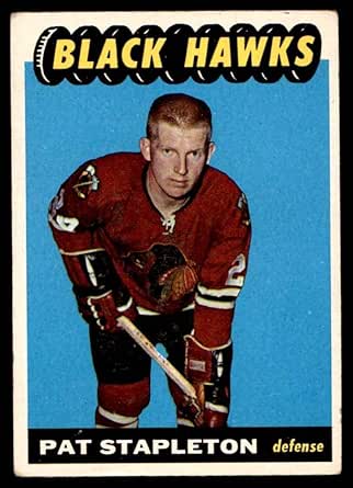 Amazon.com: 1965 Topps # 120 Pat Stapleton Chicago Blackhawks (Hockey ...