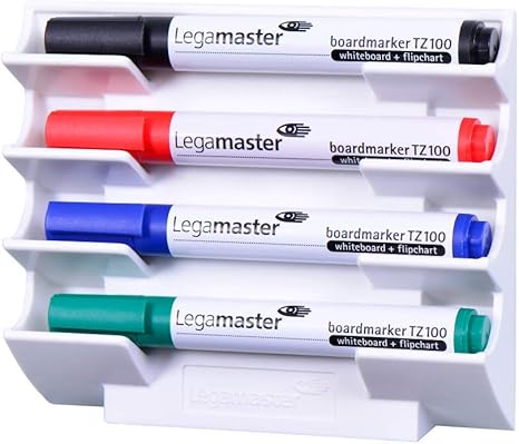 Legamaster Magnetic Marker Holder,White: Amazon.co.uk: Office Products