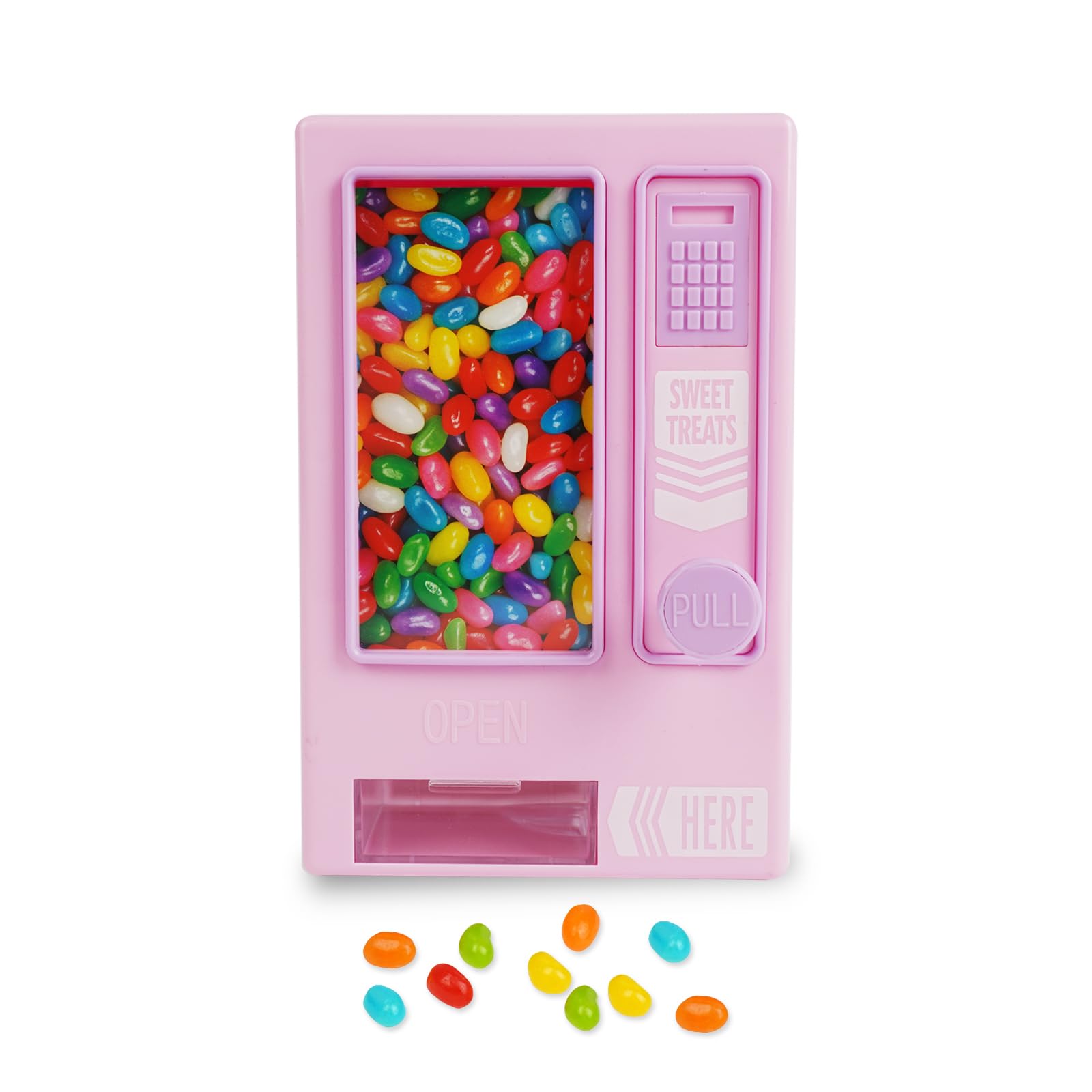 YOBRO Candy Dispenser, Cute Vending Machine for Desktop, Manual Candy ...