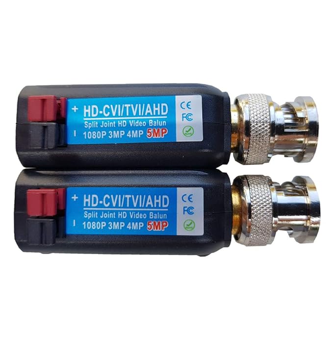 Video Baluns for Hikvision Turbo HD up to 8MP & TVI CVI: Amazon.co.uk ...