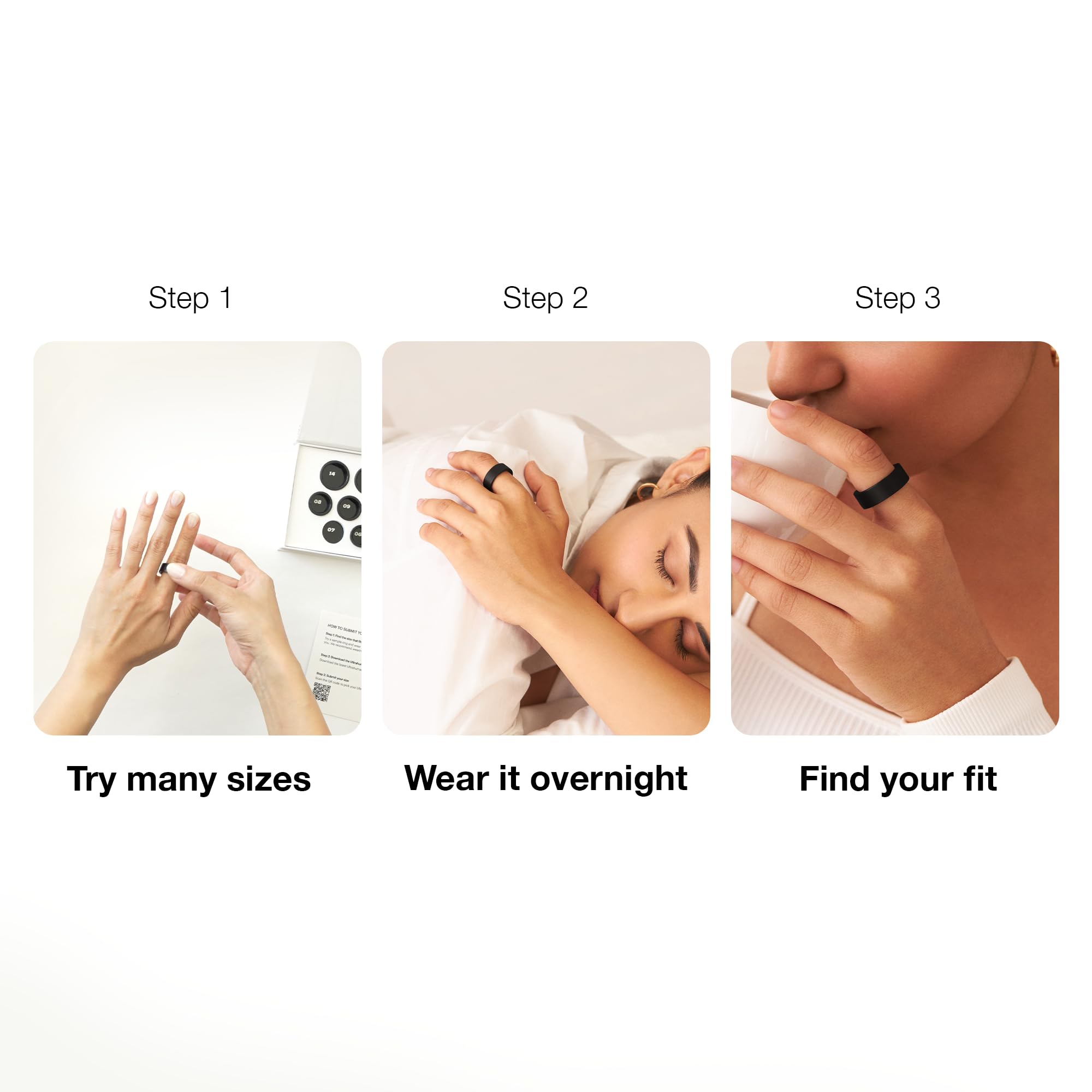 Mua ULTRAHUMAN Ring AIR-Smart Ring Health Tracker, Size First Sizing ...