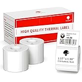 Amazon.com : 600 PCS M110/M100 Thermal Labels - 50x80MM (1.96"x3.14") Compatible with Phomemo ...