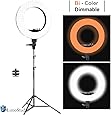 Amazon.com : LimoStudio LED 18" Ring Flash Light Dimmable SMD LED ...