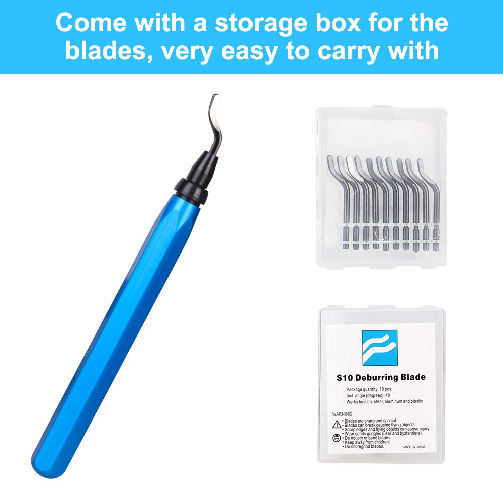 Mua CGBOOM Universal deburring tool, metal handle, hand deburring tool with 10 replacement ...