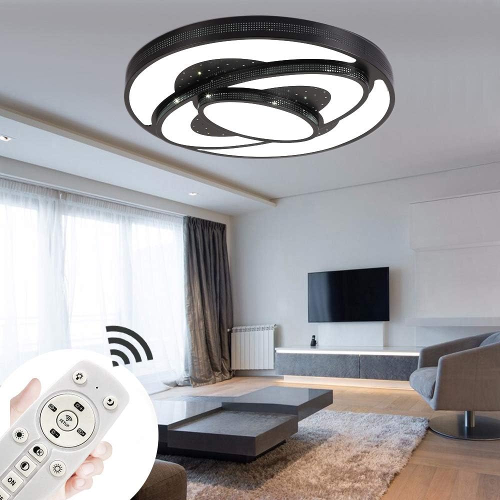 Ceiling Lamp LED Ceiling Lamp 48W Living Room Lamp Modern Ceiling ...