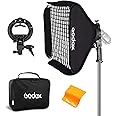 Amazon.com : Godox Softbox 32"x32" Soft Light Modifier with Grid, S ...