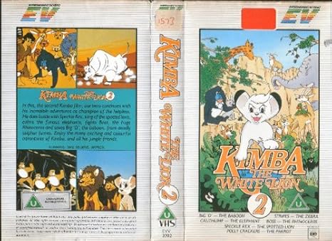 Kimba The White Lion 2 (Video Tape/PAL) : Amazon.co.uk: DVD & Blu-ray