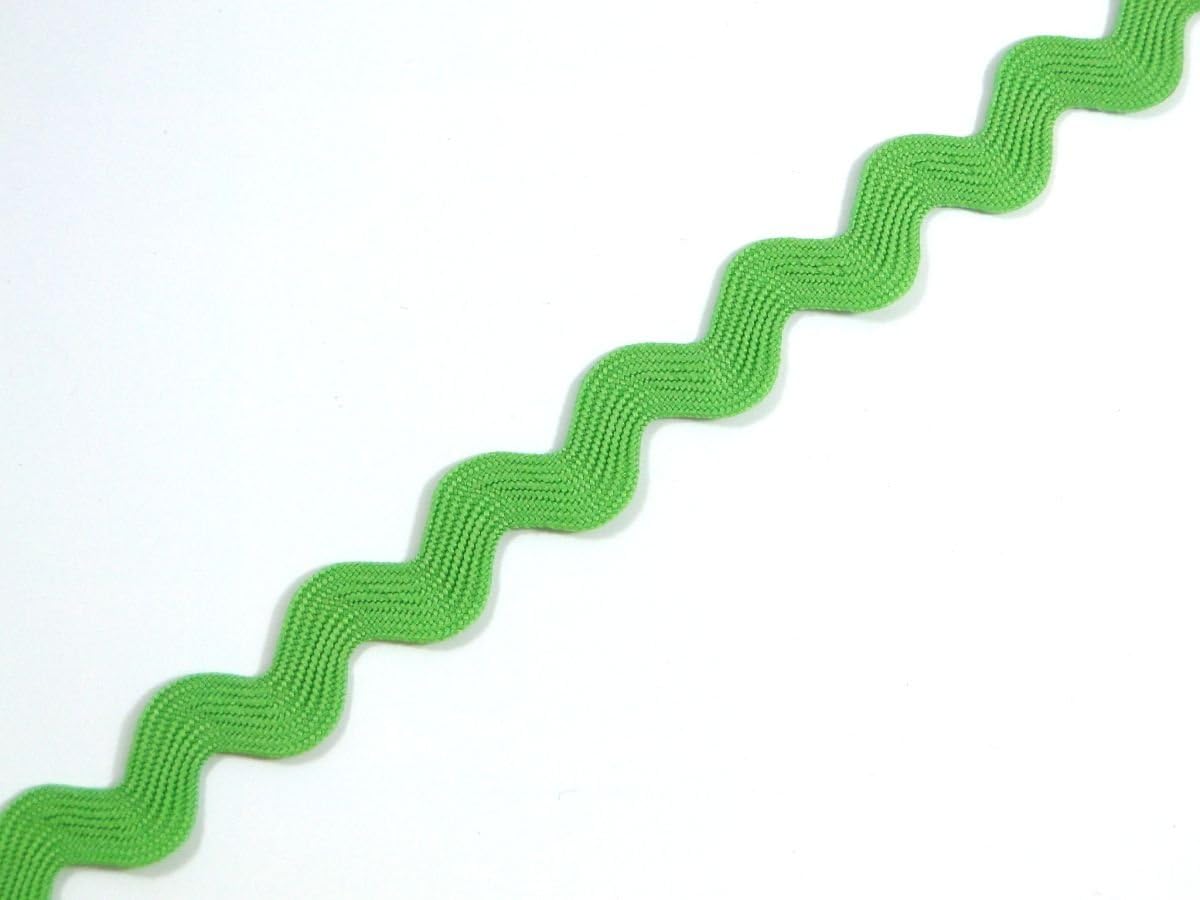 Light Green 20mm Ric Rac Ribbon Zig Zag Trimming Rick Rack Sewing Braid ...