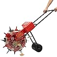 Amazon.com : Manual Seeder Hand-Push Garden Seeder, Garden Push Seeder Walk-Behind Row Crop ...