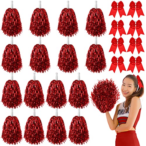 Mua Yunsailing 24 Pieces Cheerleading Bows and Cheerleading Pom Poms ...