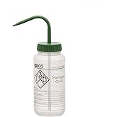 Amazon.com: EISCO Wash Bottle for Water, 500ml - Labeled with Color ...