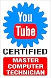Amazon.com: Youtube CERTIFIED Master Automobile Technician patch (3"x4 ...