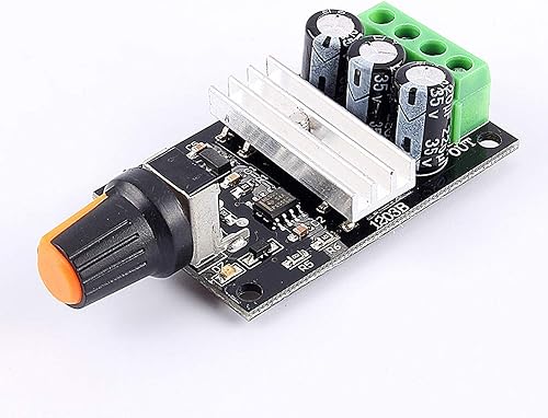 PWM DC 6V 12V 24V 28V 3A Max Motor Speed Control Module DC Motor Switch Controller Duty Cycle 0% ...