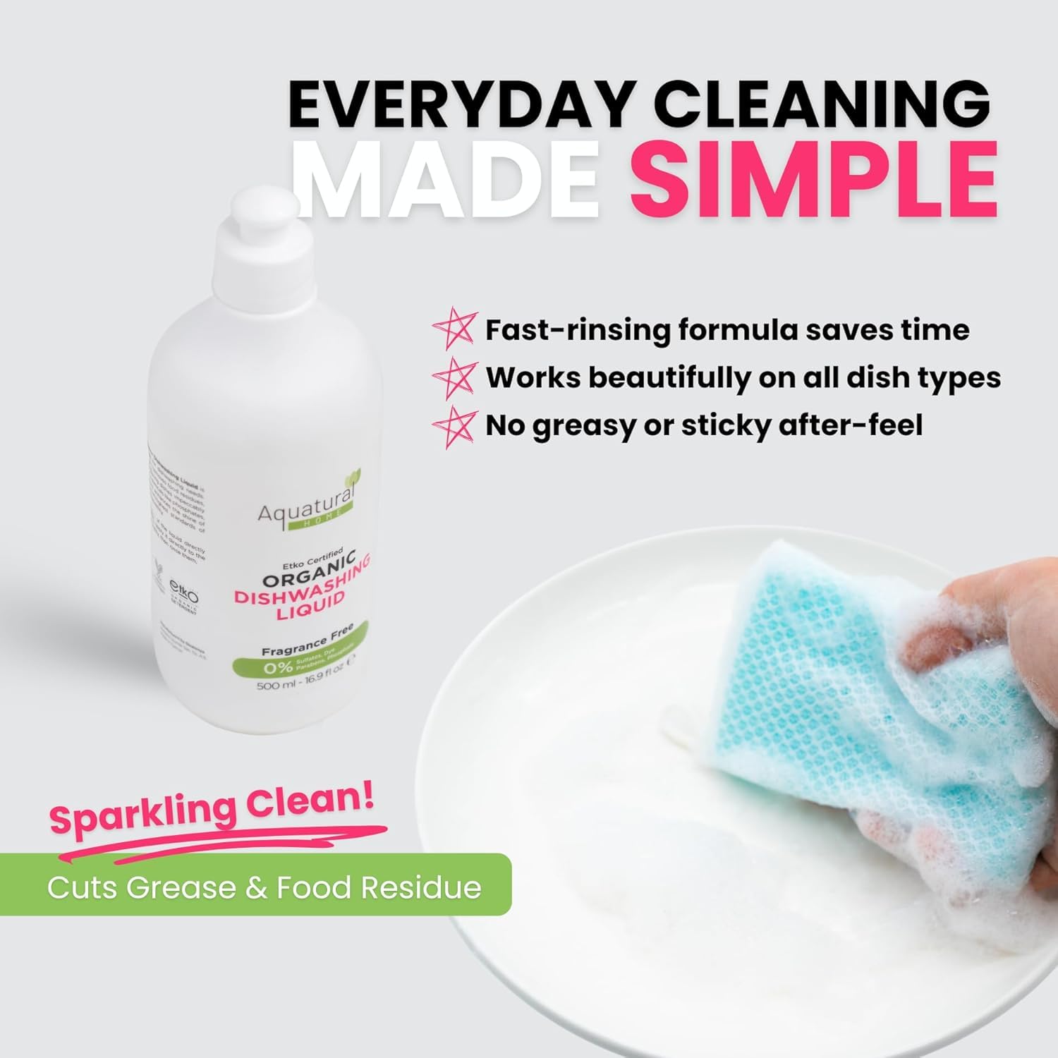 Mua Aquatural Organic Dishwashing Liquid - Natural Dish Washing Liquids ...