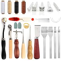 Amazon.com: Leather Tooling Kit-Leather Working Tools Craft Kit for ...